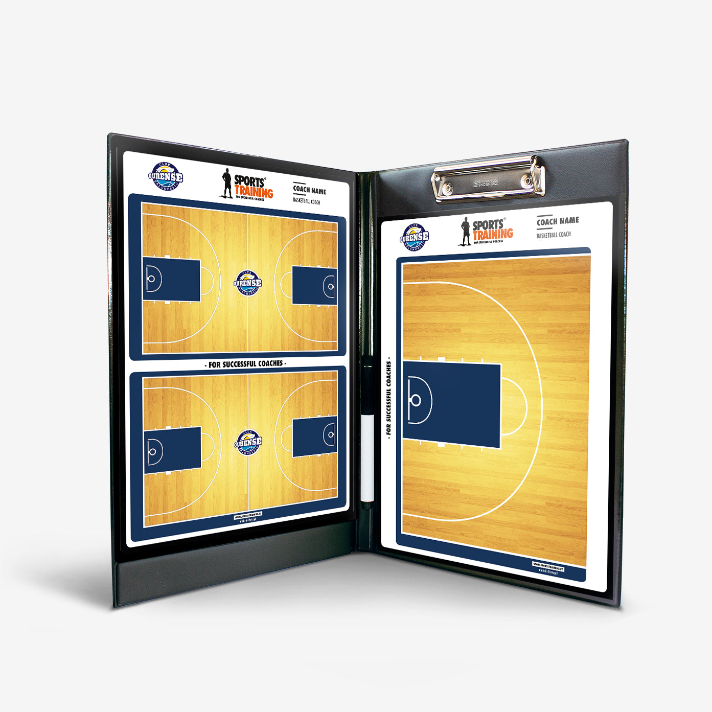 Coach Folder Basketball - Tactical Board – SportsTraining